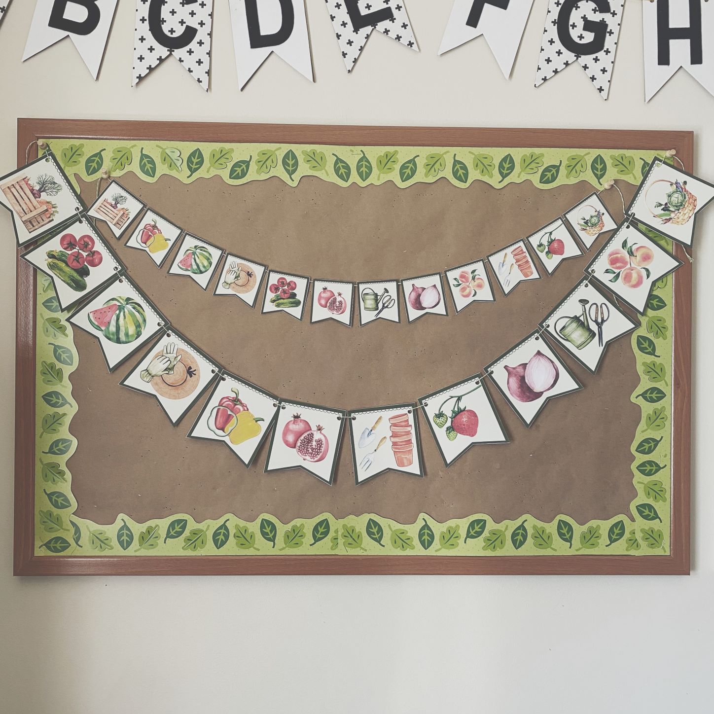 Edible Gardening Banner and Poem
