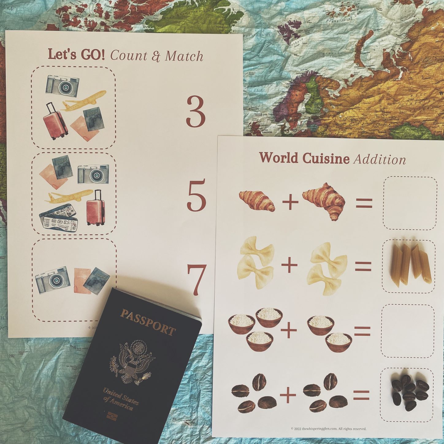 Experience the World: An Early Learning Travel Themed Pack
